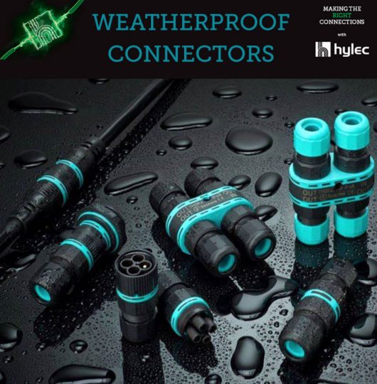 Hylec Weatherproof / Waterproof Connectors - UK Electrical Distributors ...